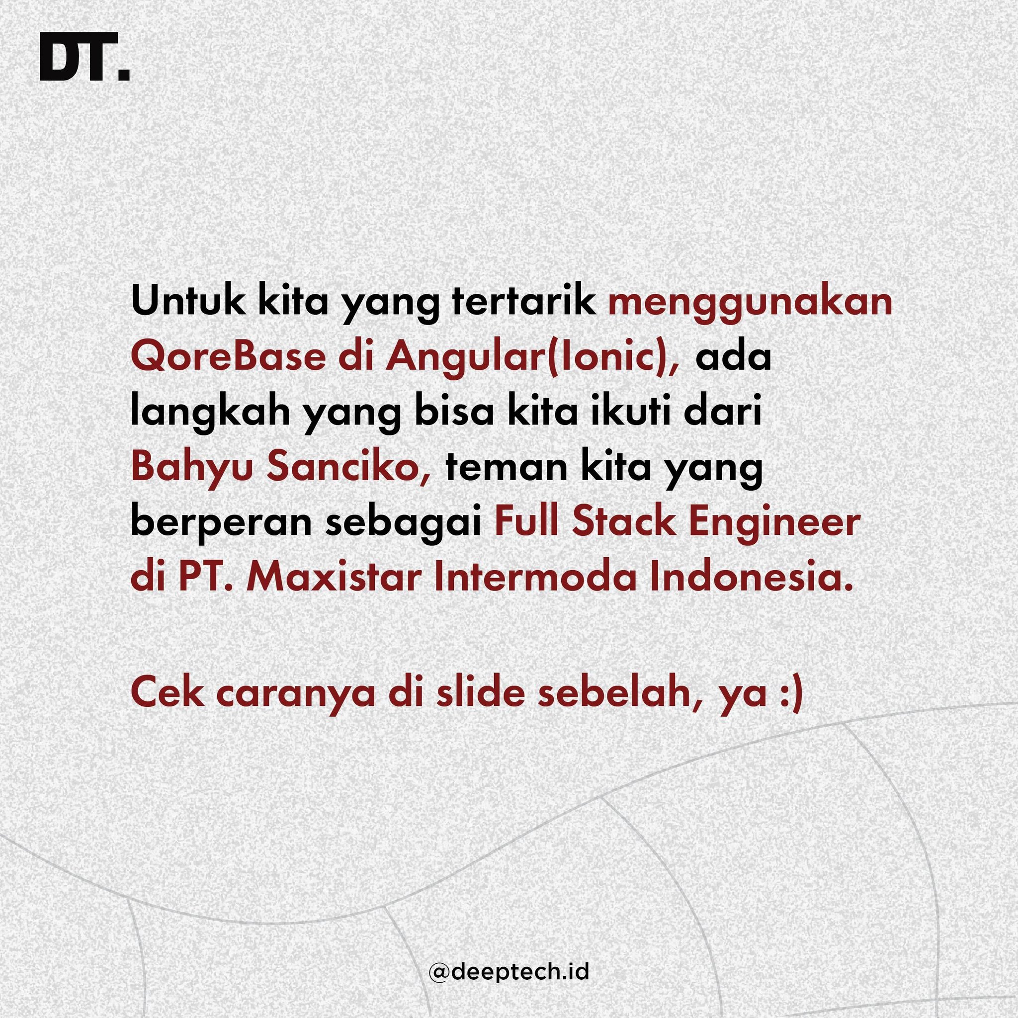 Deep Tech Foundation (@deeptech_id) / Twitter