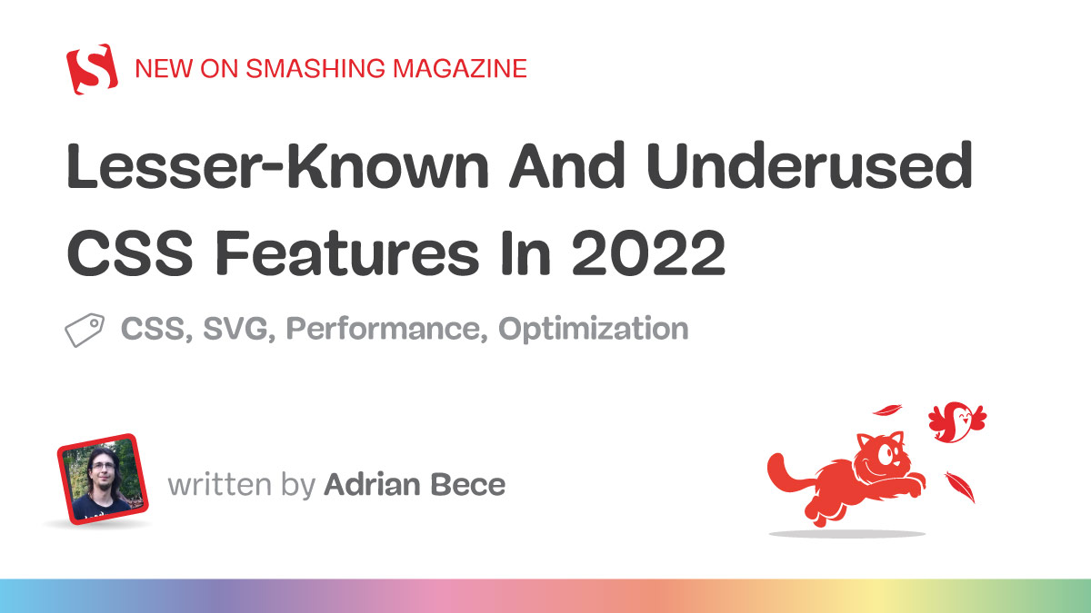 Smashing Magazine πΊπ¦ On Twitter Css Is Constantly Evolving And Some Cool And Useful 1778