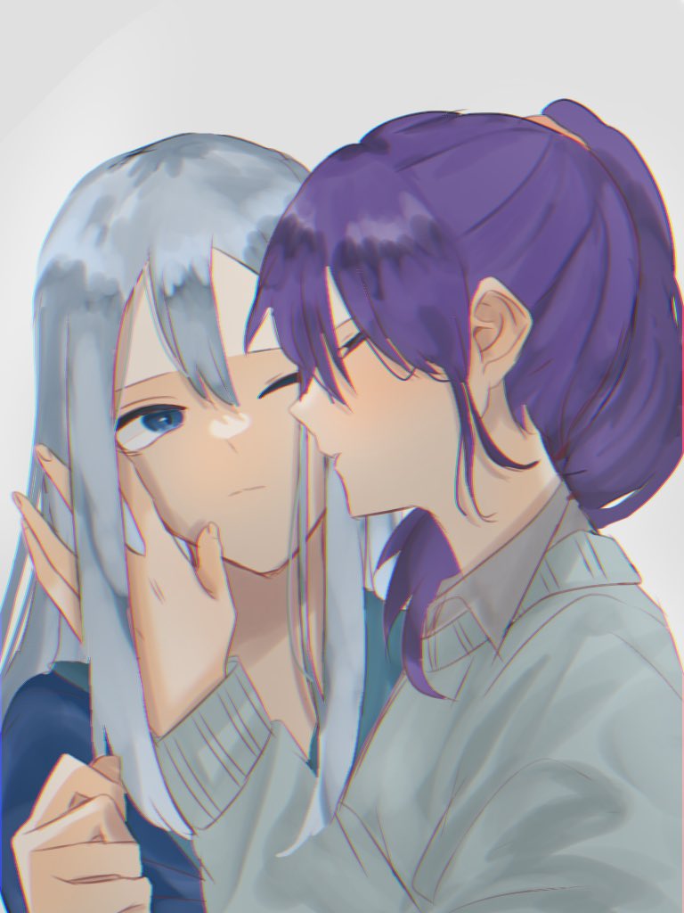 「キスの日 #prsk_GL 」|L.M.のイラスト