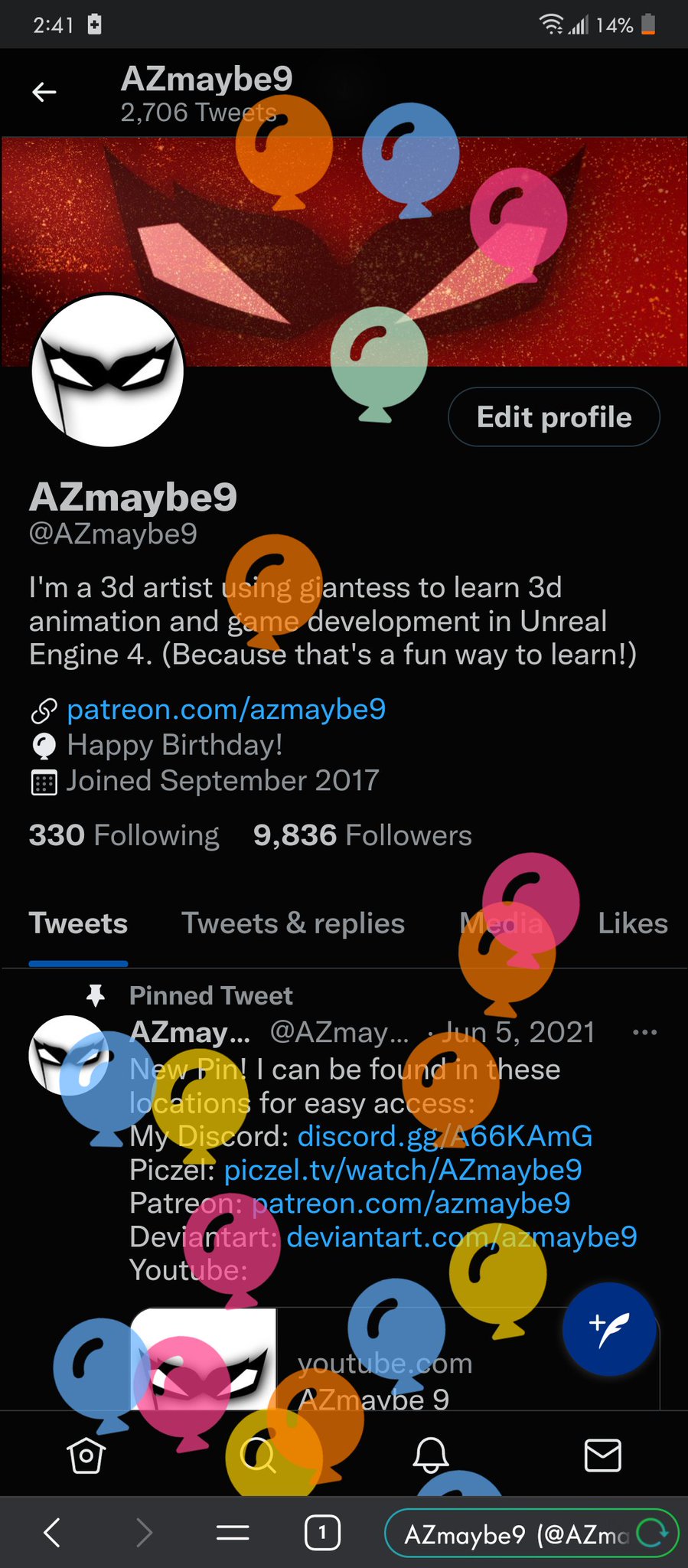 TW Pornstars - AZmaybe9. Twitter. I was a year younger yesterday but... I know better now. 1:42 ...