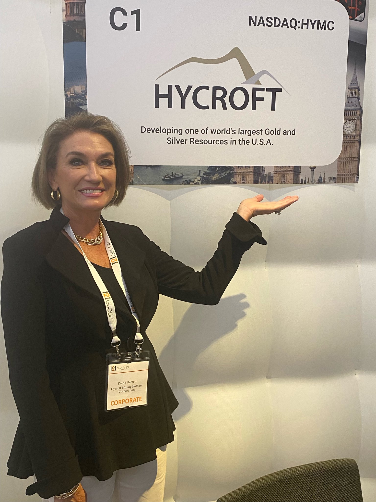 Diane Garrett on Twitter: "Excited to be here in London representing @HycroftMining for Europe’s ...
