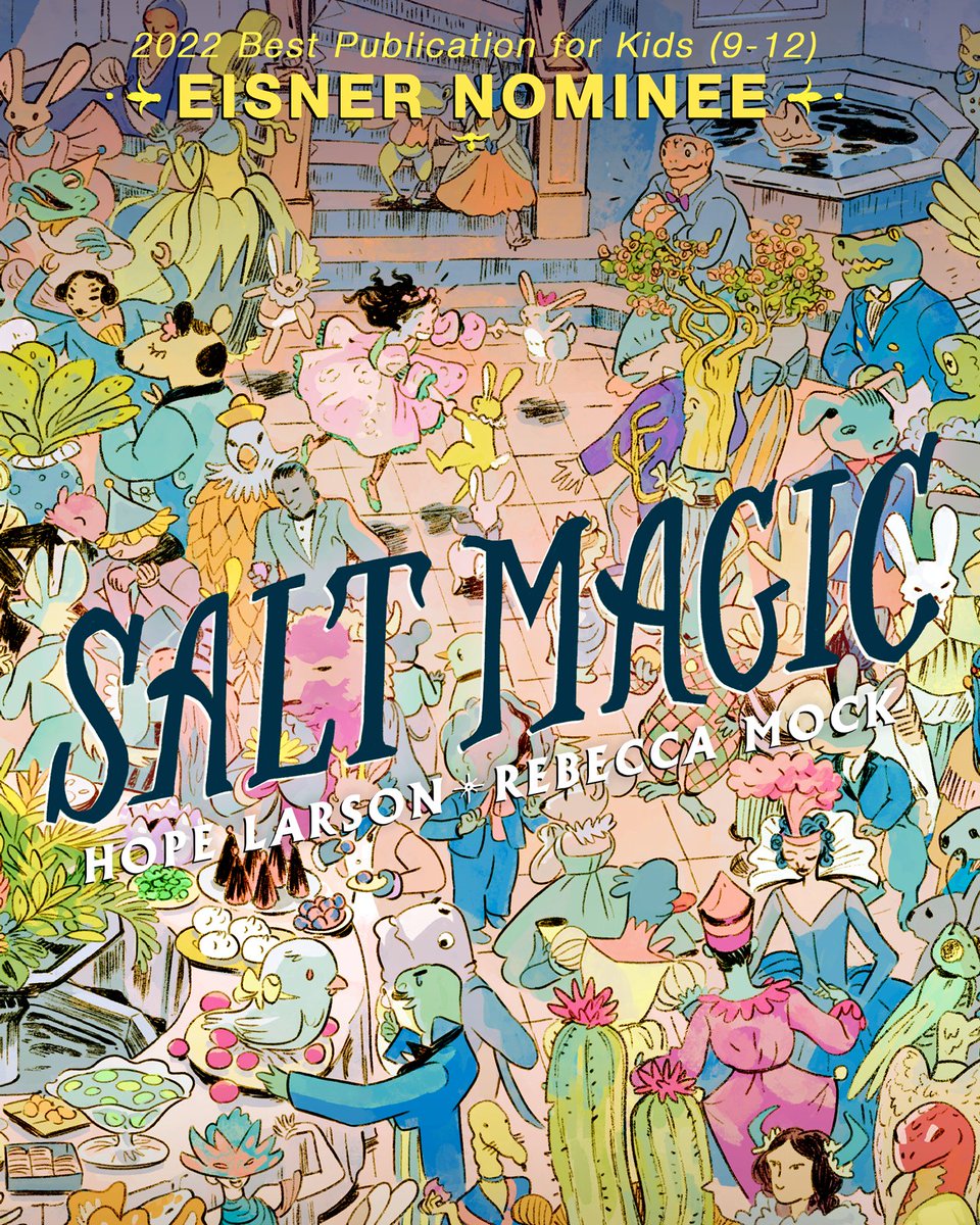 Celebrate with Salt Magic! Our book ha」|Rebecca Mockのイラスト
