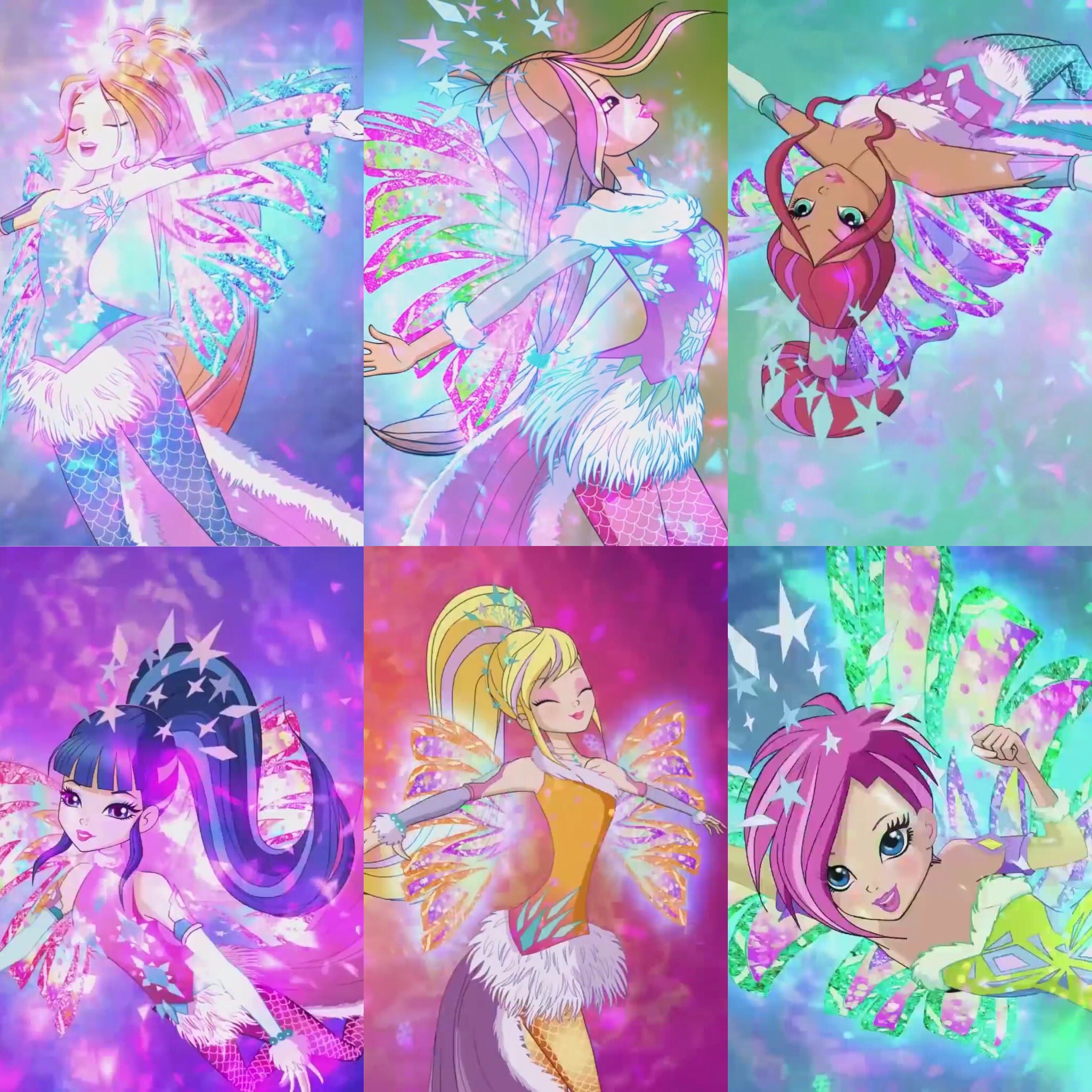 Winx Club Sirenix Transformation Flora
