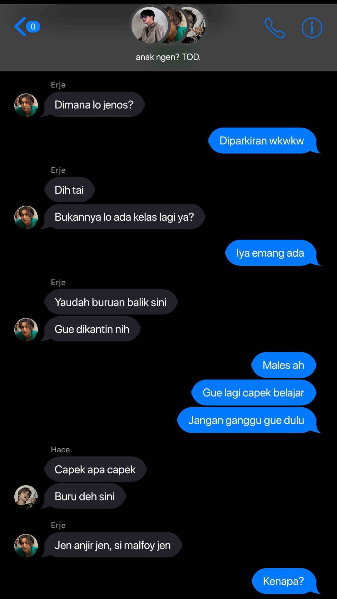 èáđ | my au in MOMENT 📌 on Twitter: "53. Jenos sensitif banget. https://t.co/yD9G5UkRcb" / Twitter