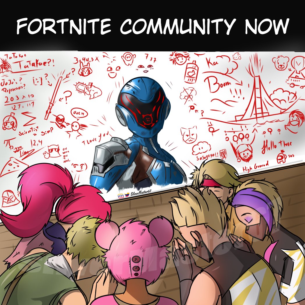 SilverMaster67 (4 days 🎂) on Twitter: "Fortnite Community 🙏 days before the event, we are like ...