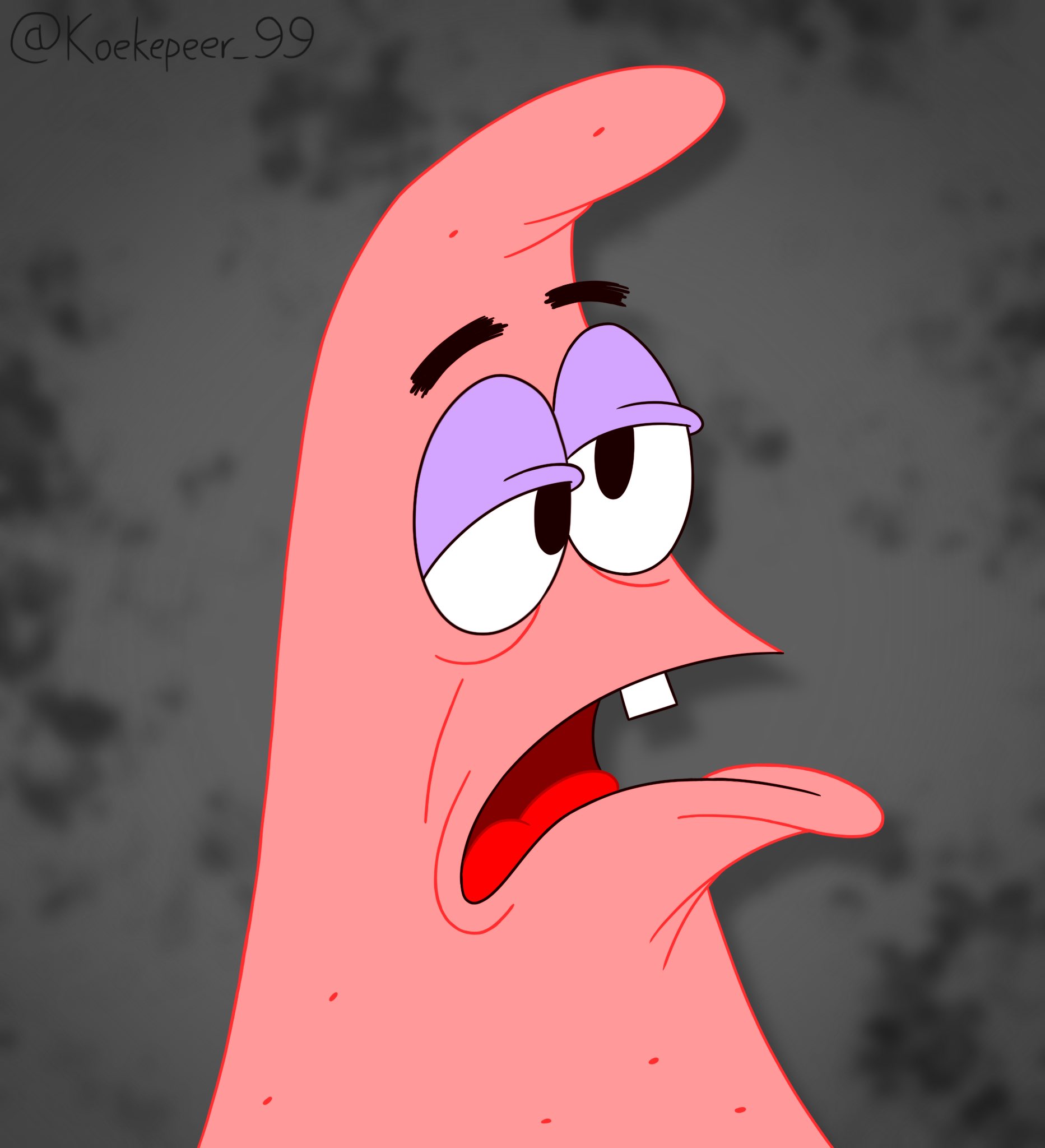 Patrick Star Sad Face