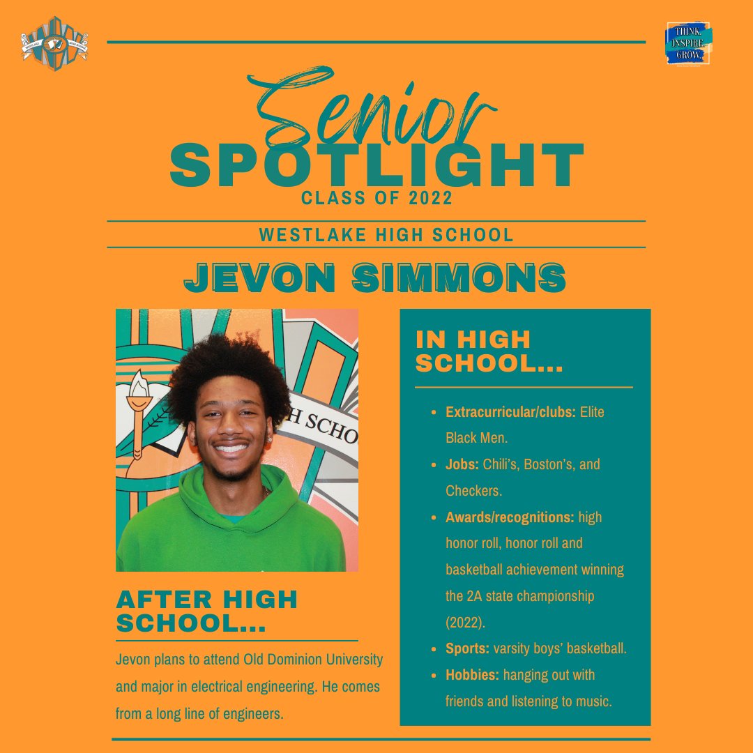 CCPS On Twitter This Westlake High School Senior Is In The Spotlight ccps-on-twitter-this-westlake-high-school-senior-is-in-the-spotlight