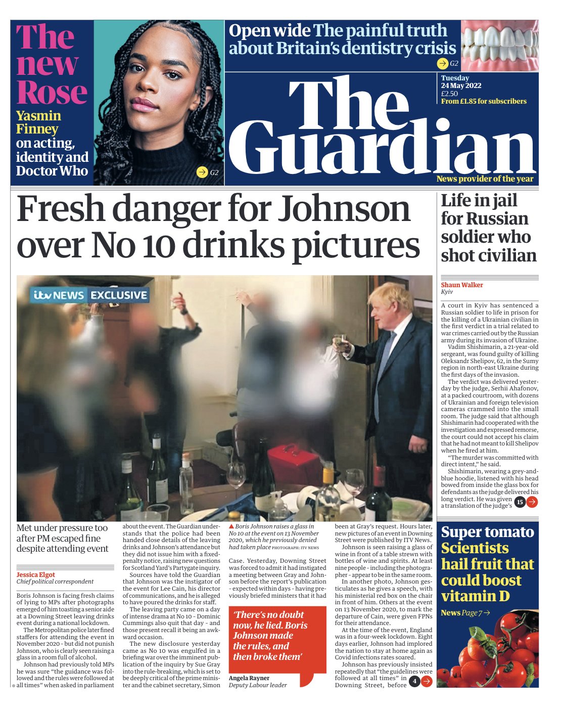 Bbc News Uk On Twitter Tuesdays Guardian “fresh Danger For