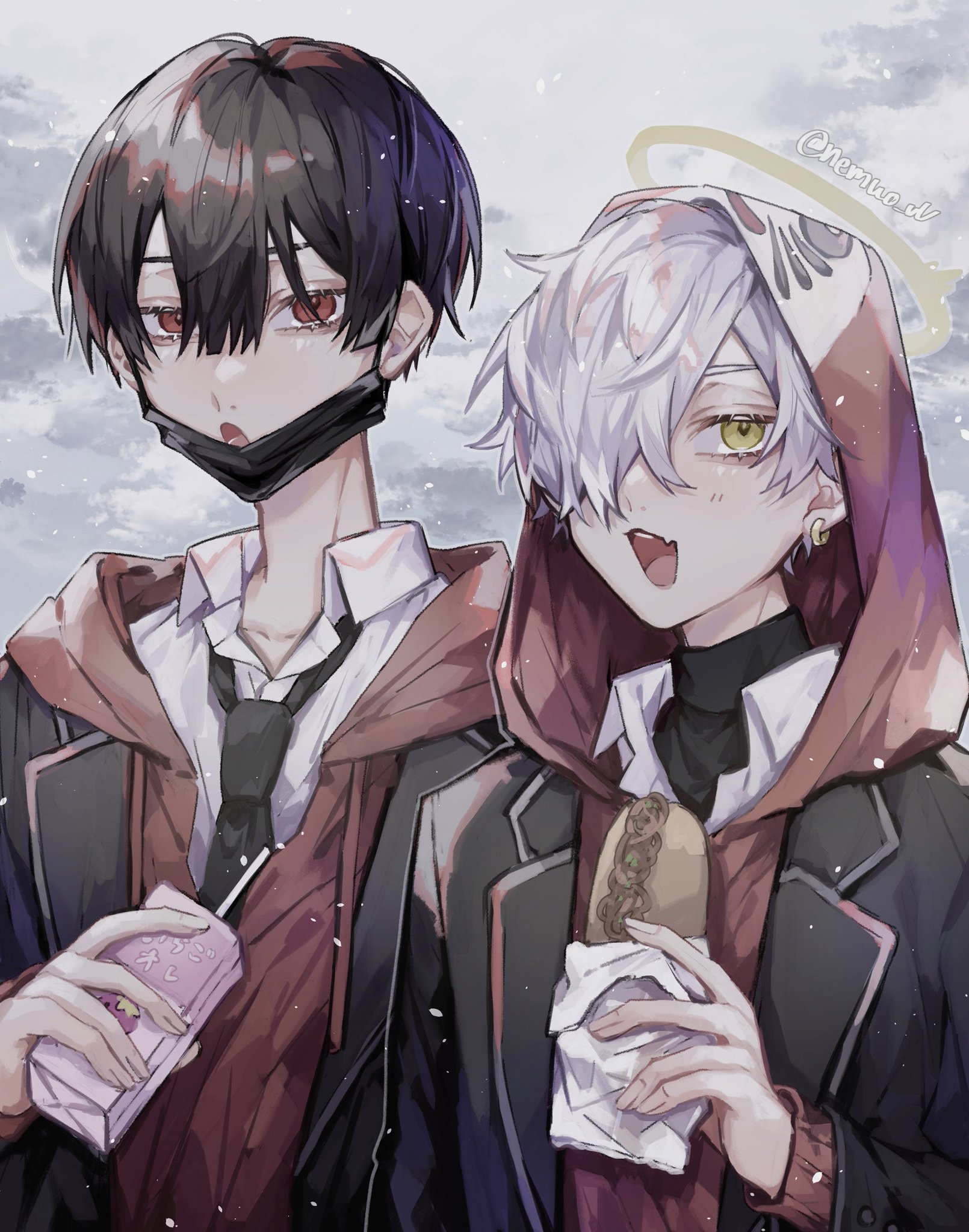 を。 on Twitter: "#KuzuArt #だるまいずごっほ 捏造学校生活…🏃 https://t.co/vEnOJTnV8f" / Twitter