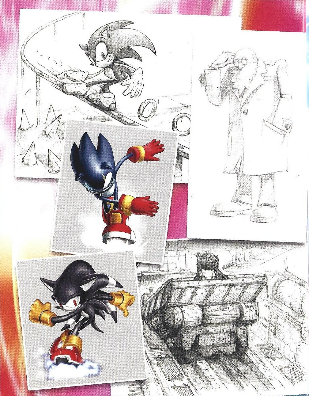 Sonic Adventure 2 Concept Art