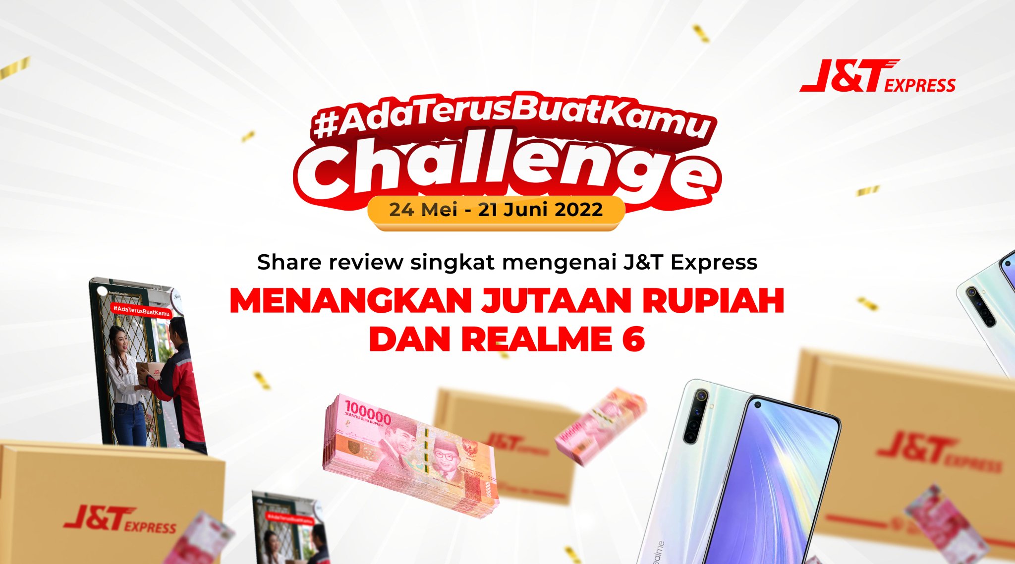 J&T Express Indonesia on Twitter: "Hai JnT Friends, #AdaTerusBuatKamu challenge balik lagi ...