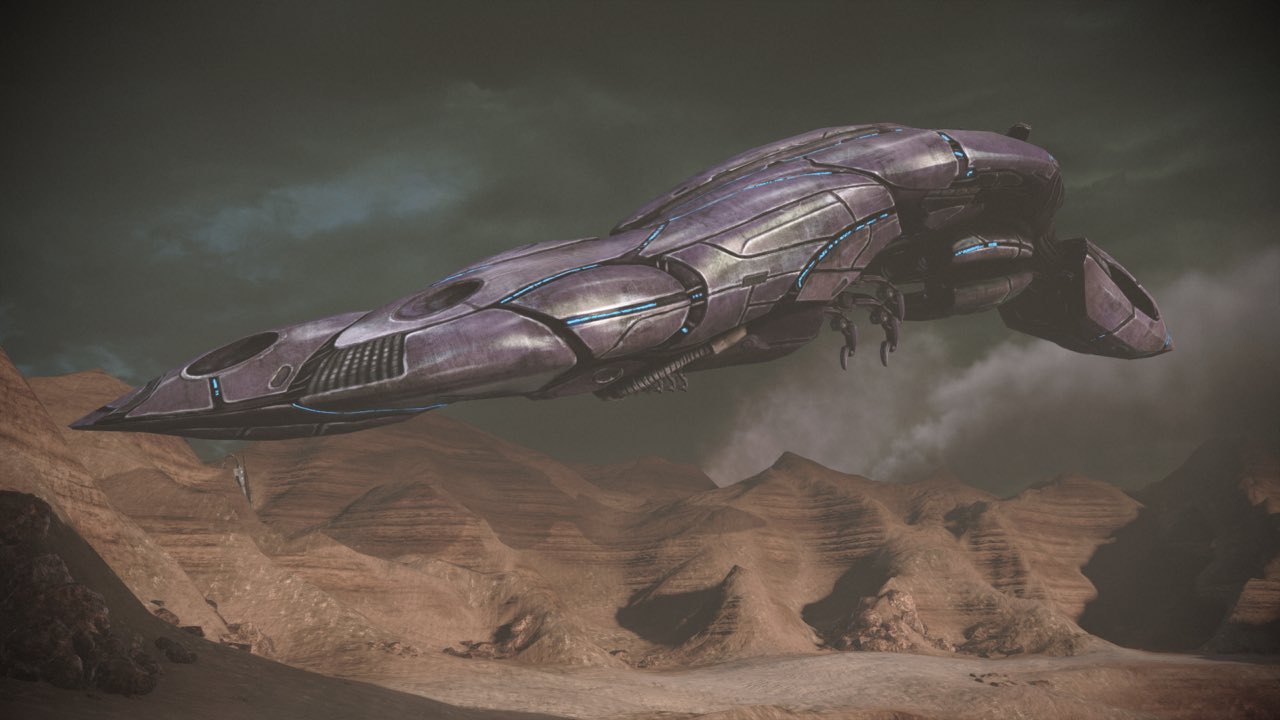 Mass Effect Geth Ship