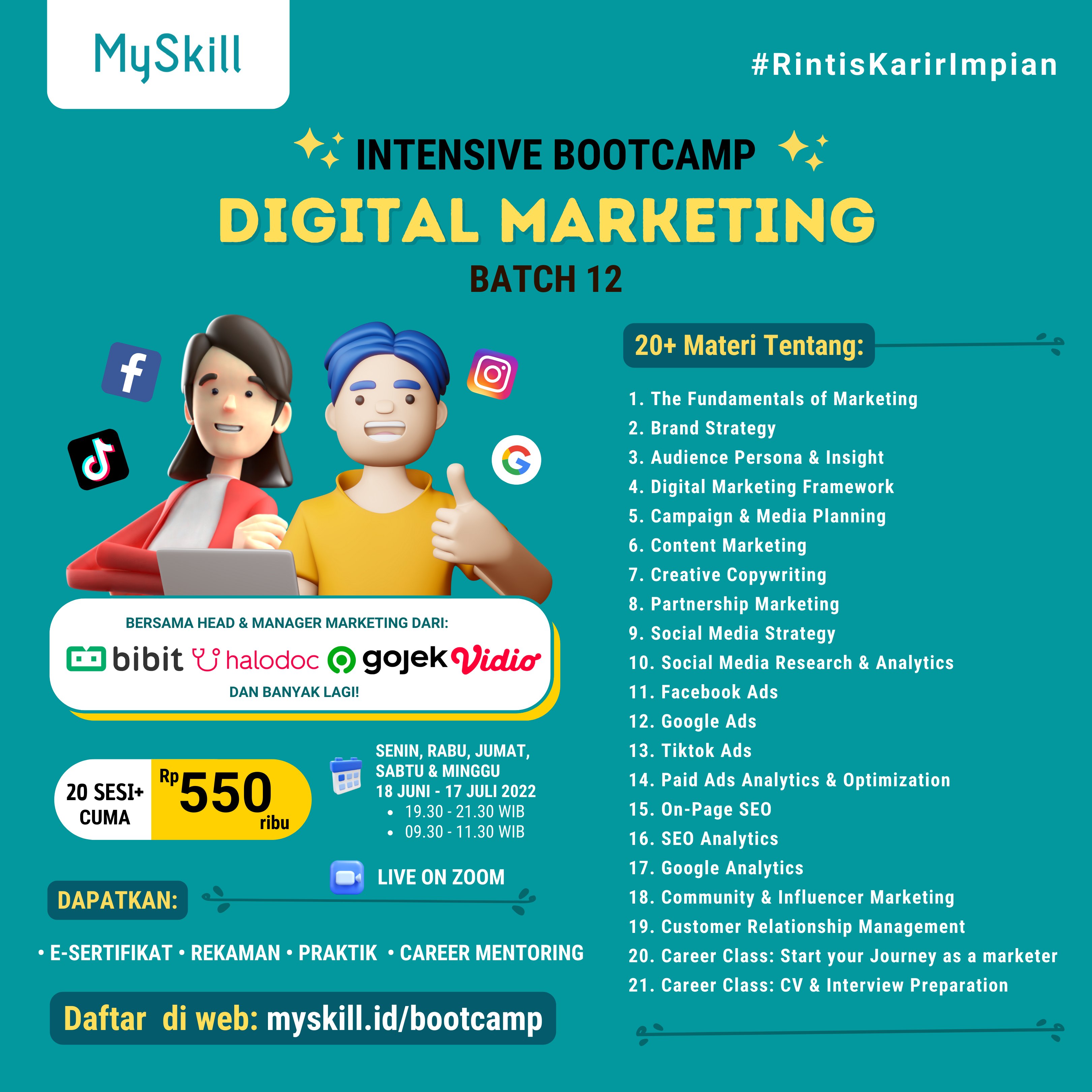 MySkill - Si Paling Belajar 💎 on Twitter: "Setuju gak kalau salah satu cara cepat dapat kerja ...