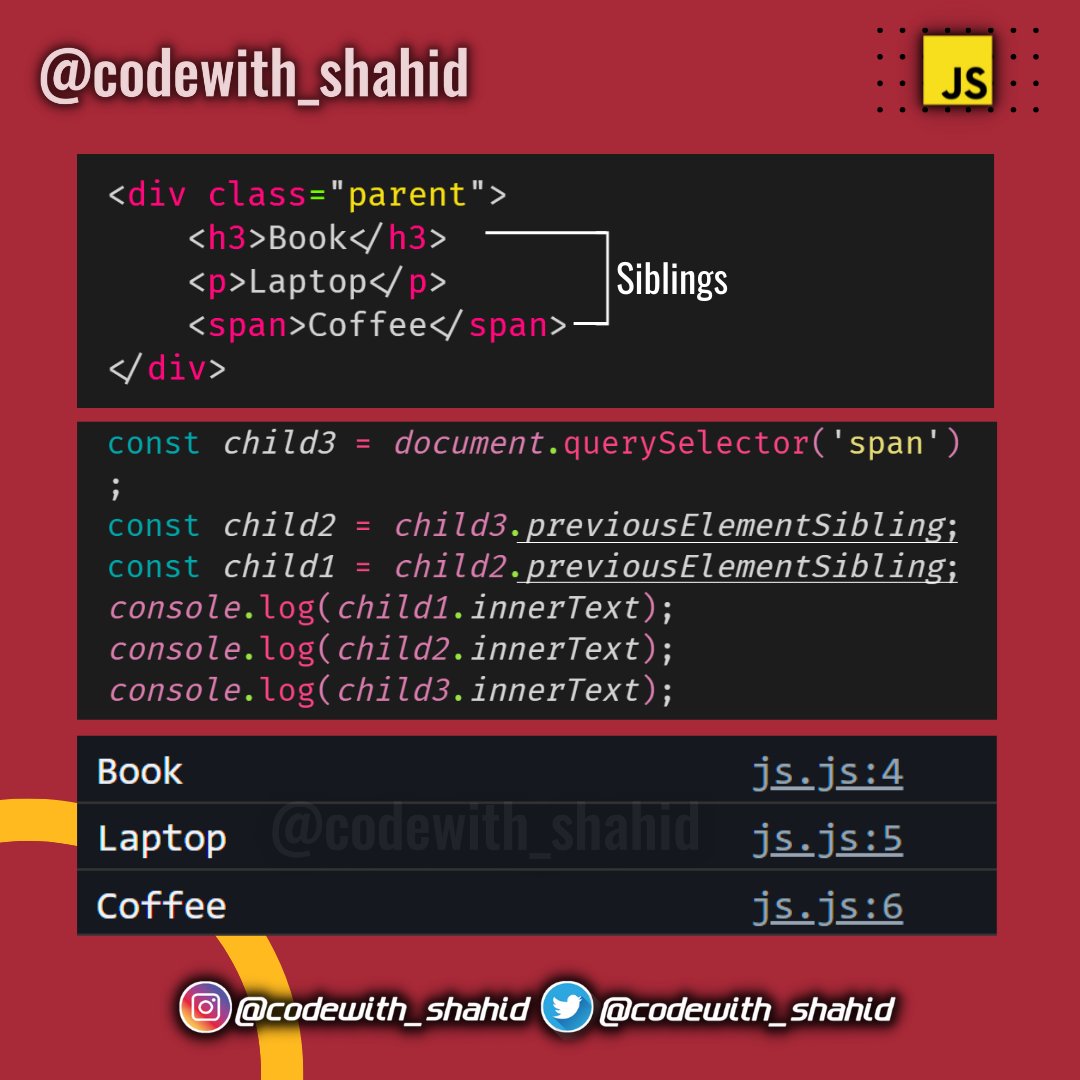Detailed Explanation of JavaScript DOM methods. #javascript ...