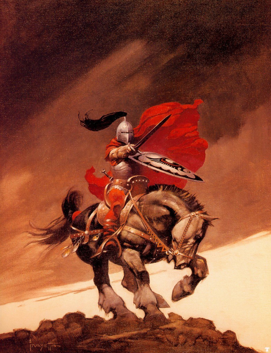 Frazetta Horse