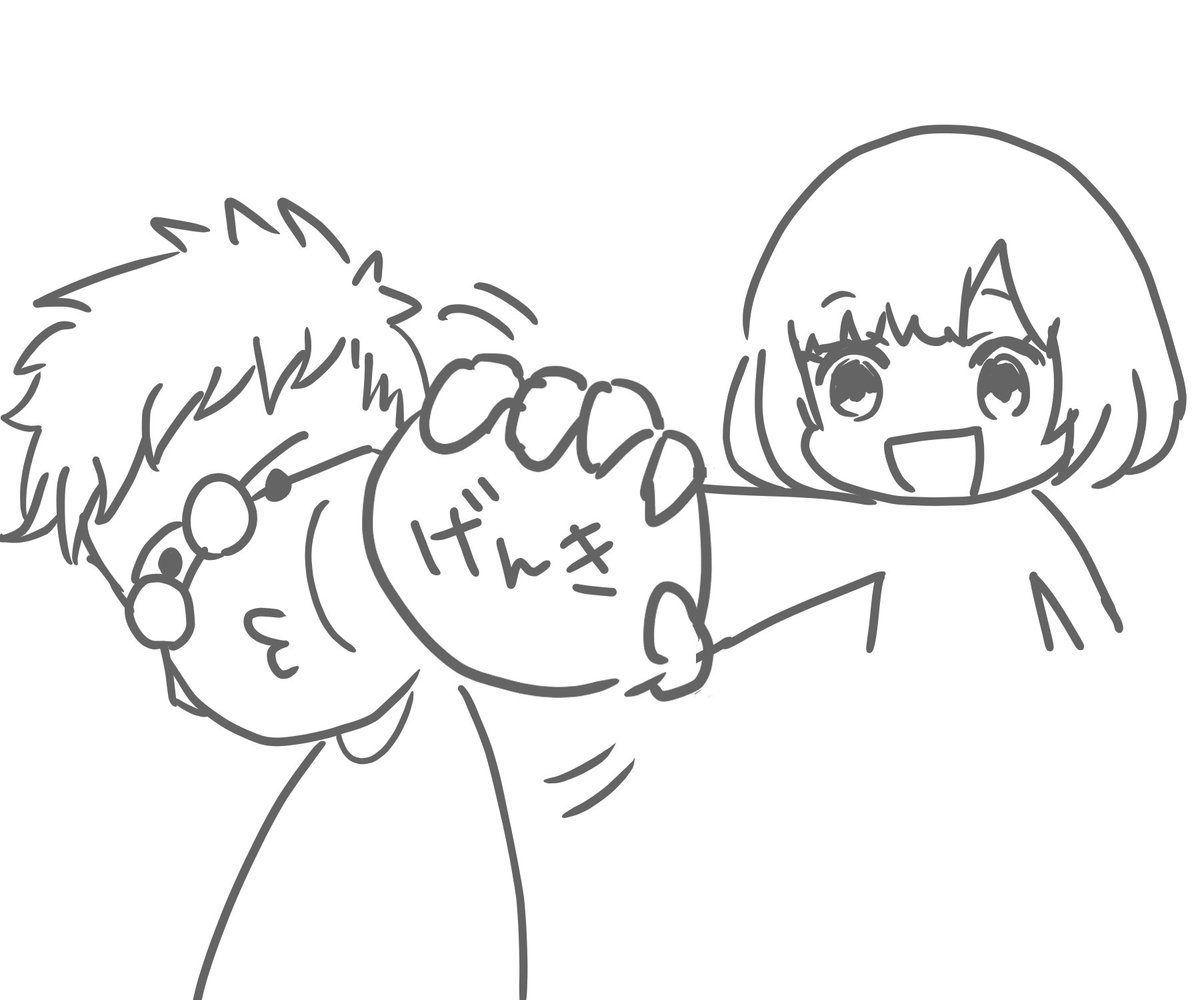 「仲良しだなぁ🤤 韓国語わからない間違ってるかも😇 #KuzuArt #かな絵 #ラトアート #Selly 」しのの漫画