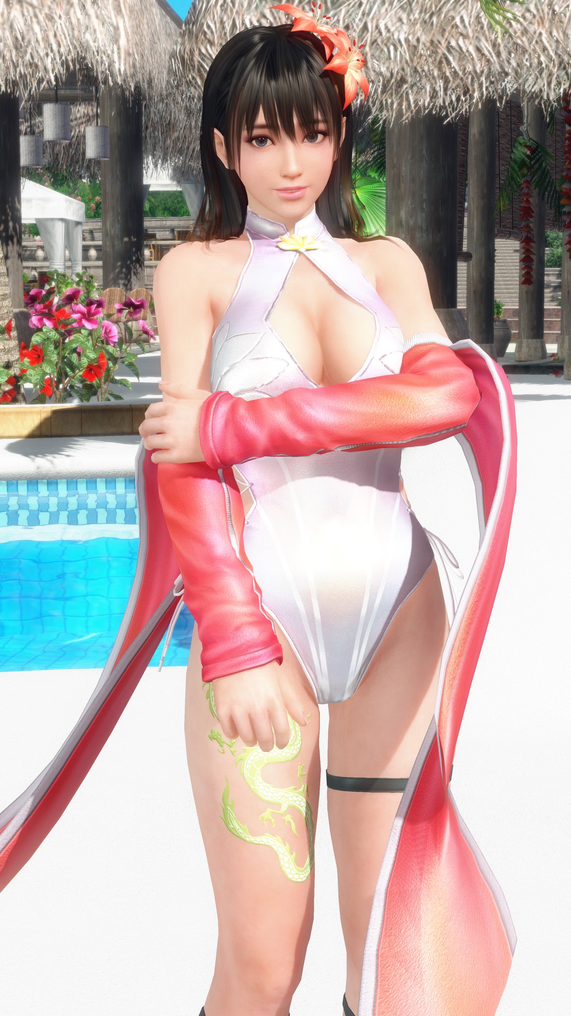 SIGNAL@DOAXVV on Twitter: "バニー水着もいいけどコンテスト水着もいい… 腕のヒラヒラが意外と干渉しにくくて撮影しやすいのもナイス #DOAXVV https://t ...