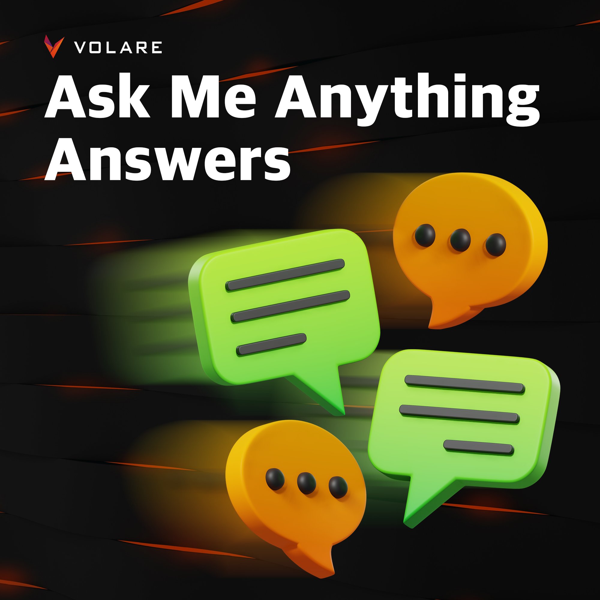 Volare on Twitter: "We've just uploaded our answers to Volare AMA!😀 Thanks for your questions ...