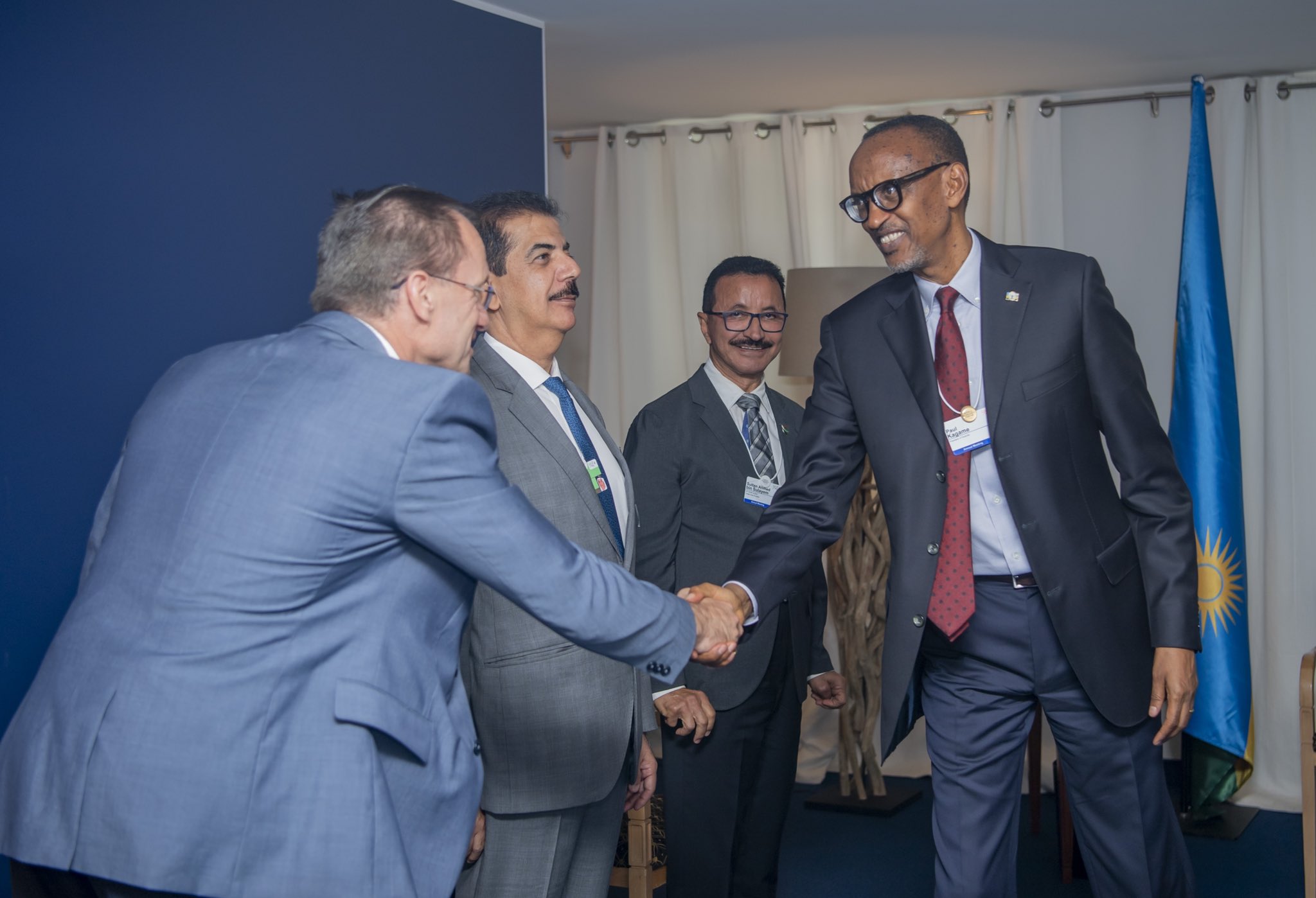 Presidency | Rwanda on Twitter: "President Kagame met with Sultan Ahmed Bin Sulayem, Group ...