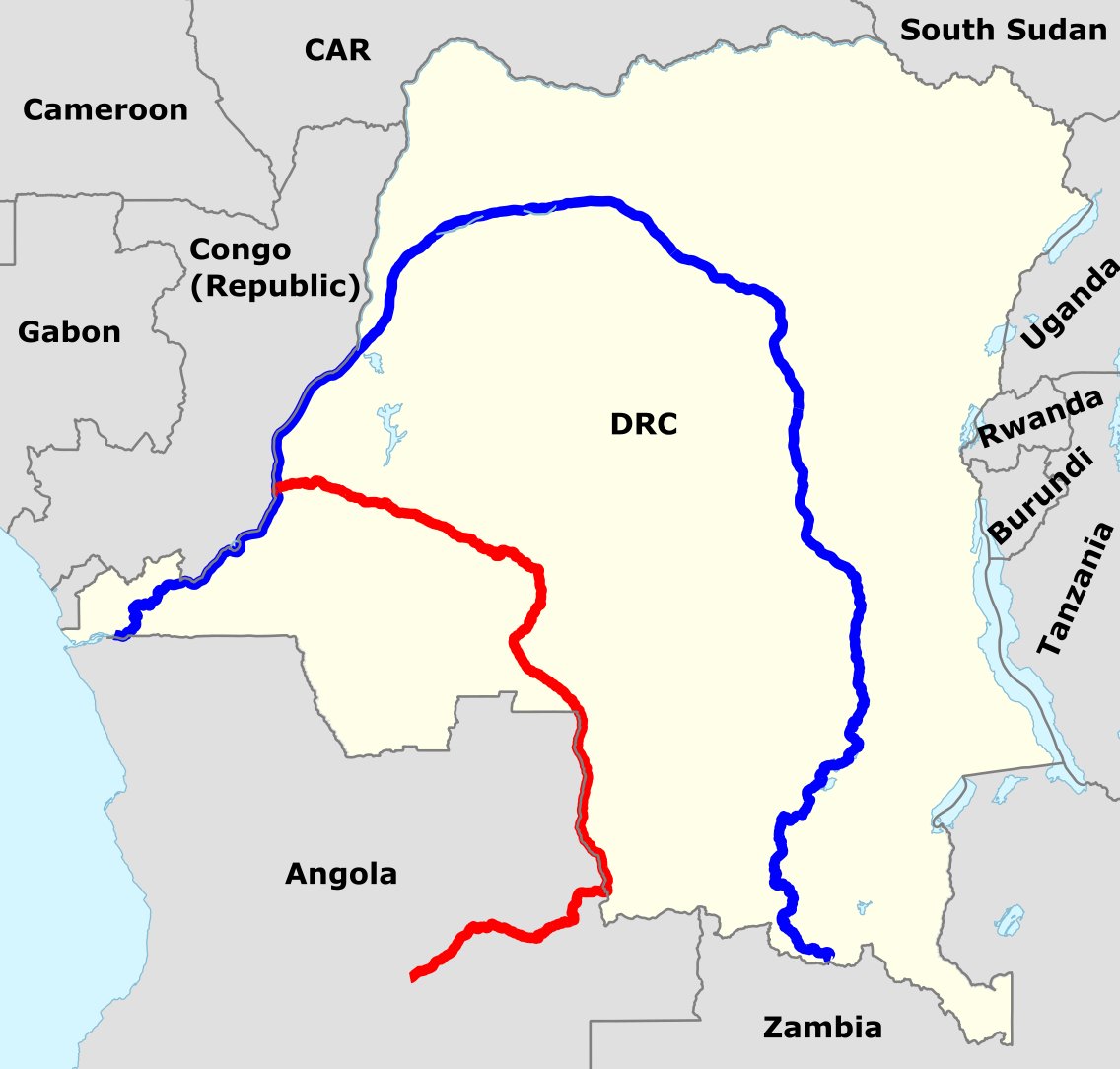 These are the 16 longest Rivers in Africa. - المسلسل من تراوت @tr__aut2 - رتبها