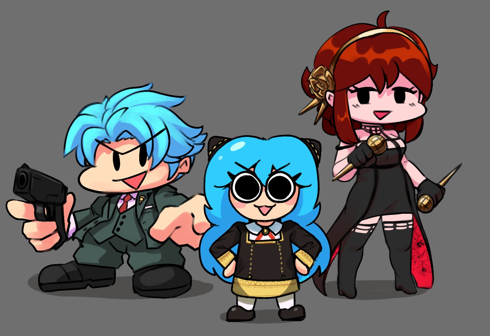 Nooby on Twitter: "Ski x Family @Bluefrok #fnf #SPY_FAMILY https://t.co/QRBLL6sMbh" / Twitter