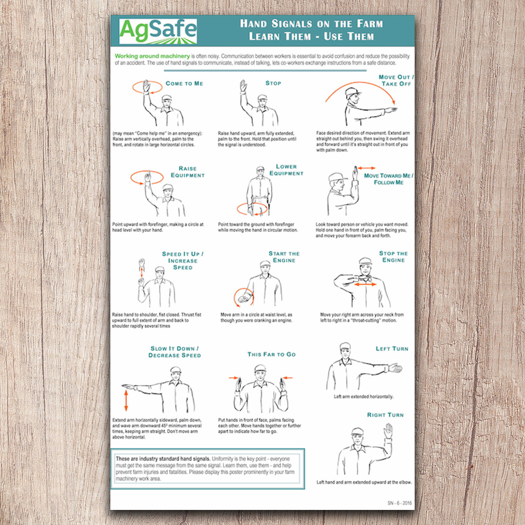 Vehicle Movement Hand Signals