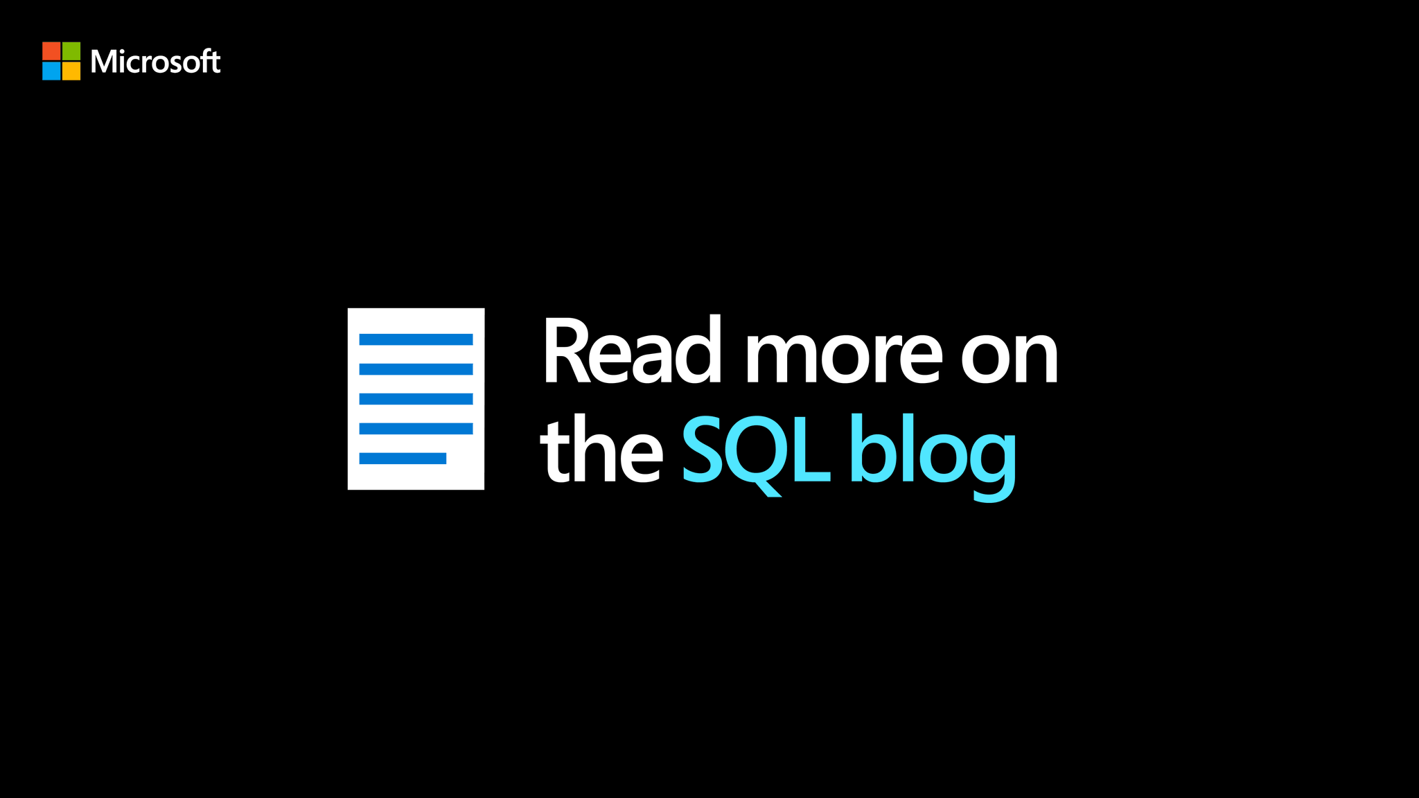 Azure SQL on Twitter: Azure SQL on Twitter: