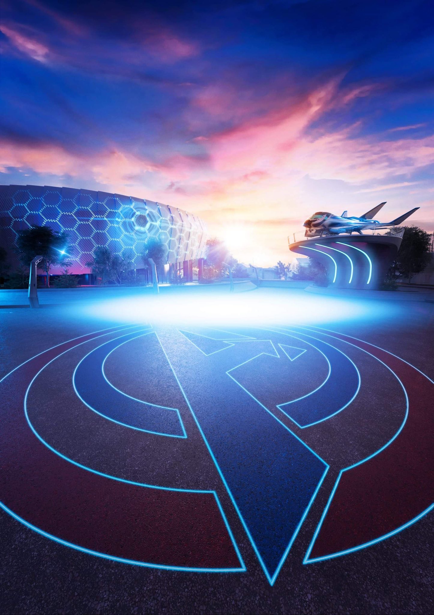 Avengers City Background