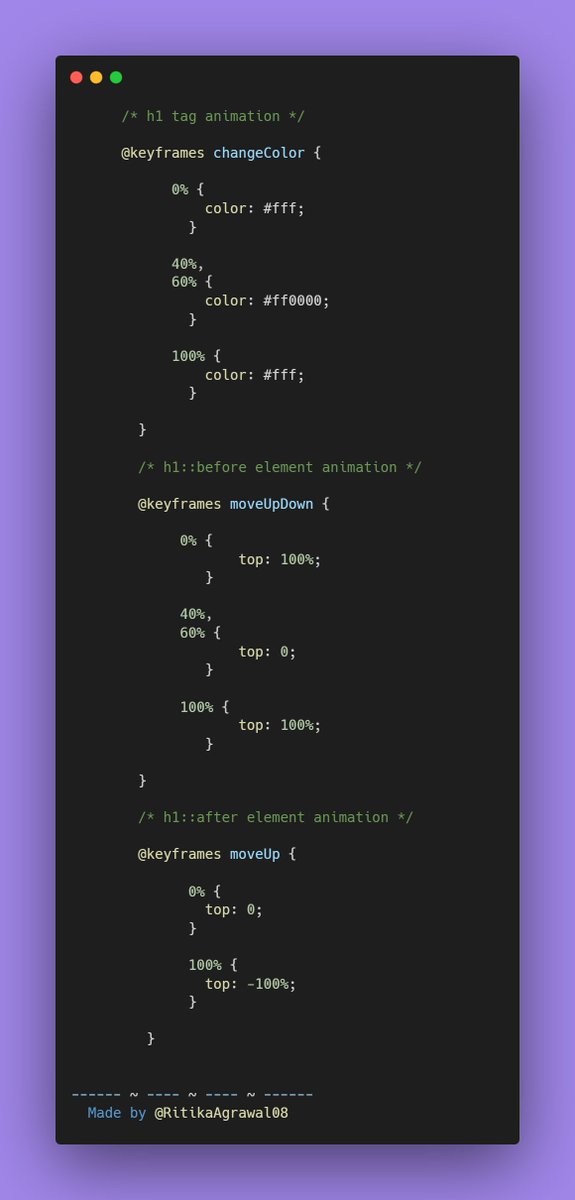 🔸lets Make A Text Reveal Animation In 5 Simple Steps Using Css🔸 A Thread🧵⬇️ Thread From 2286