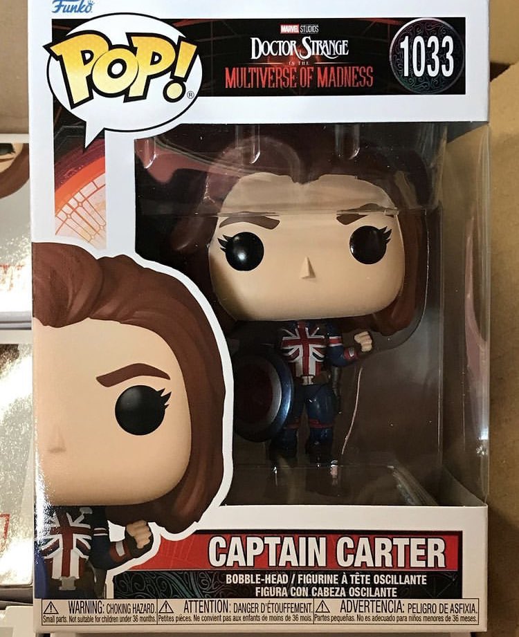 FunkoMarvelnews on Twitter: "In person look at Captain Carter! #MultiverseOfMadness https://t.co ...