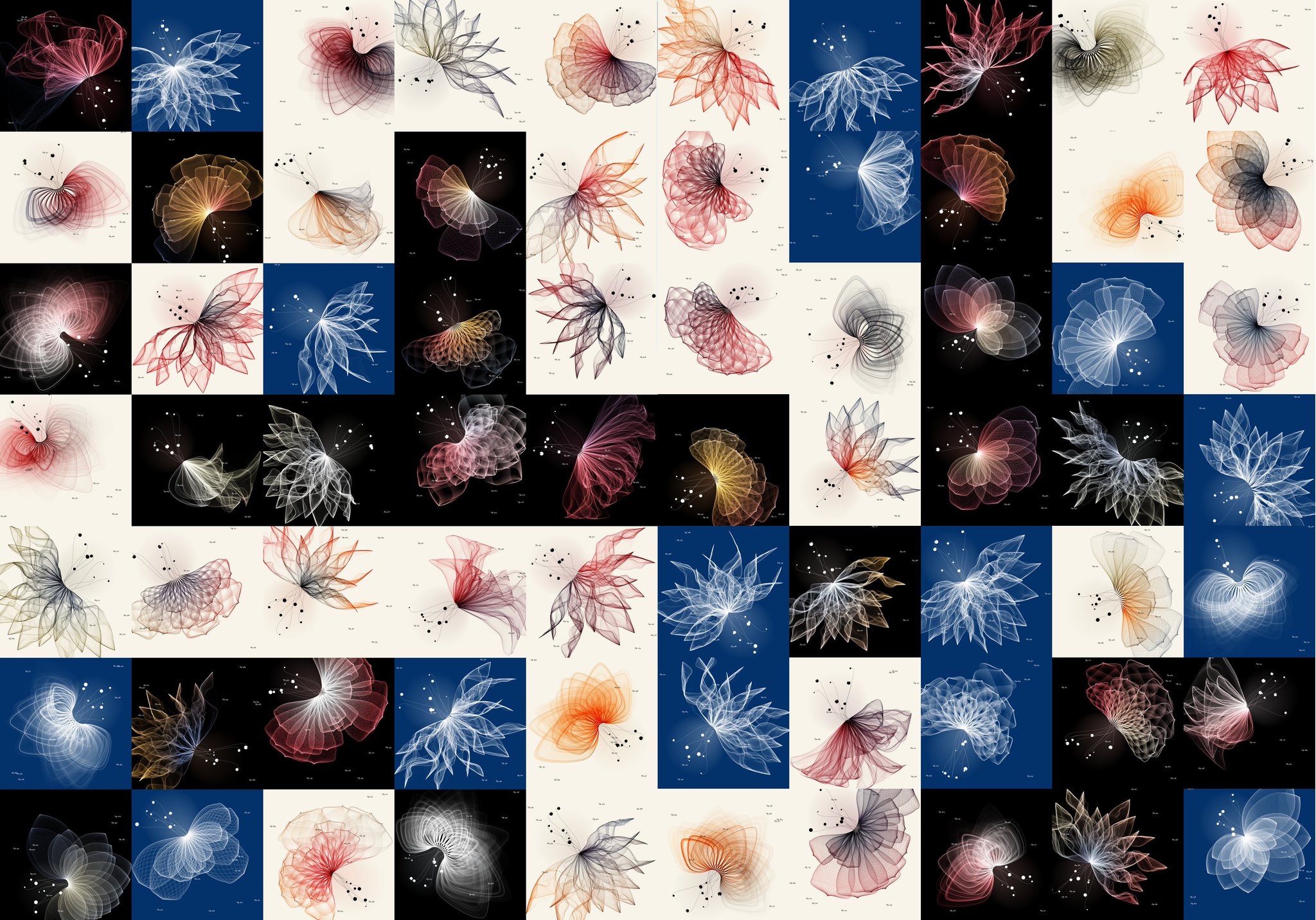 Alexis ||| Aleksandra Jovanić on Twitter: ""Herbarium" is part of the @fx_hash_ interactive ...