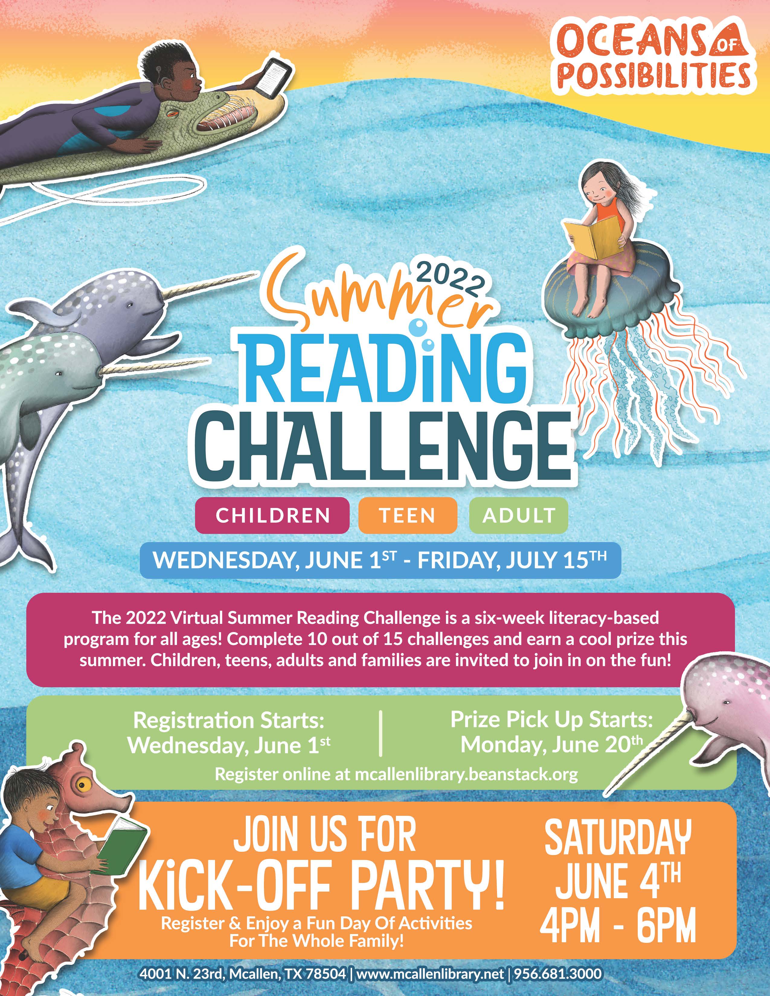 Summer Reading Program 2022 Ideas