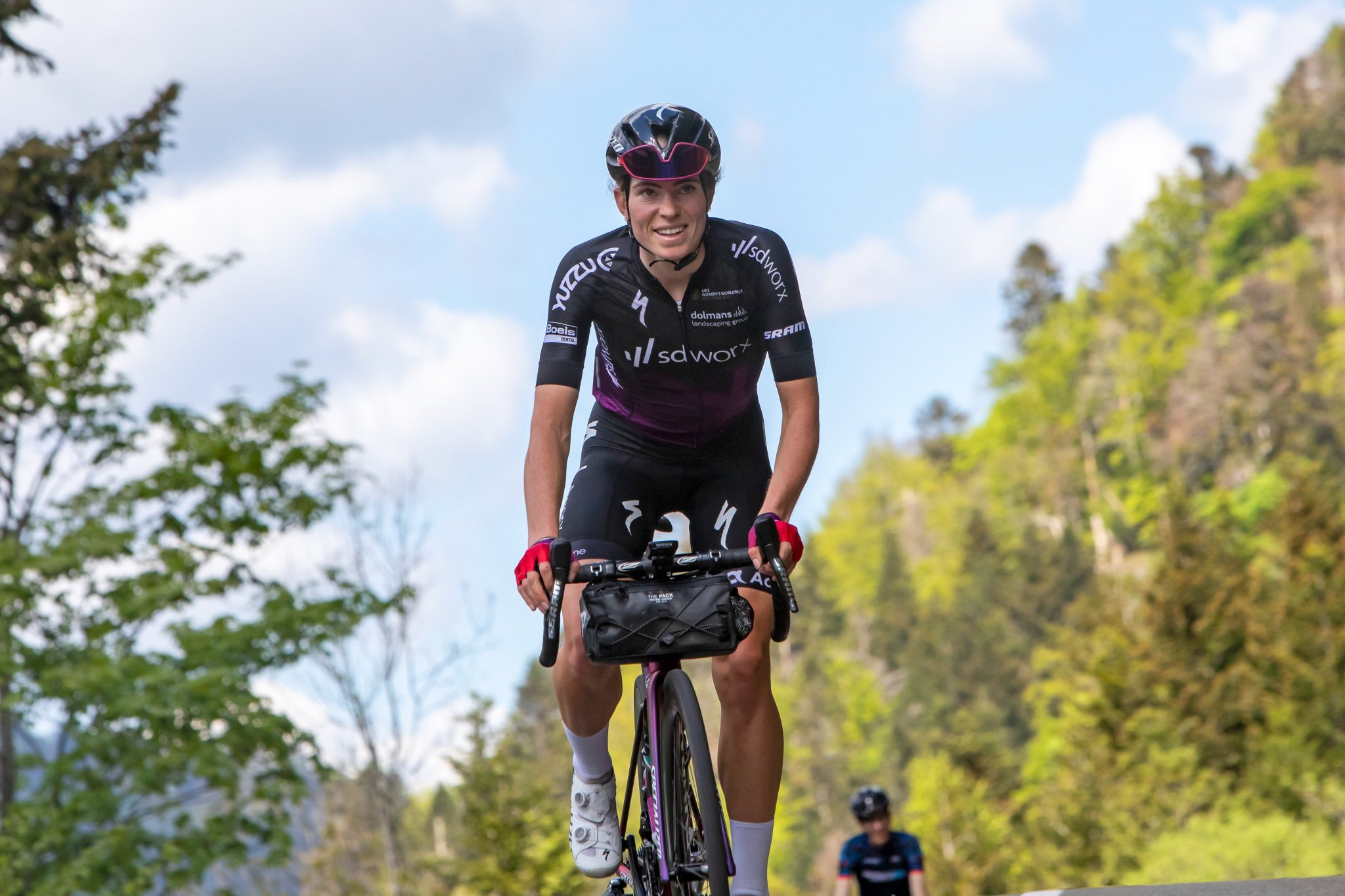 Team SD Worx on Twitter: "VIDEO - Demi Vollering did the recon of the last three stages of the ...