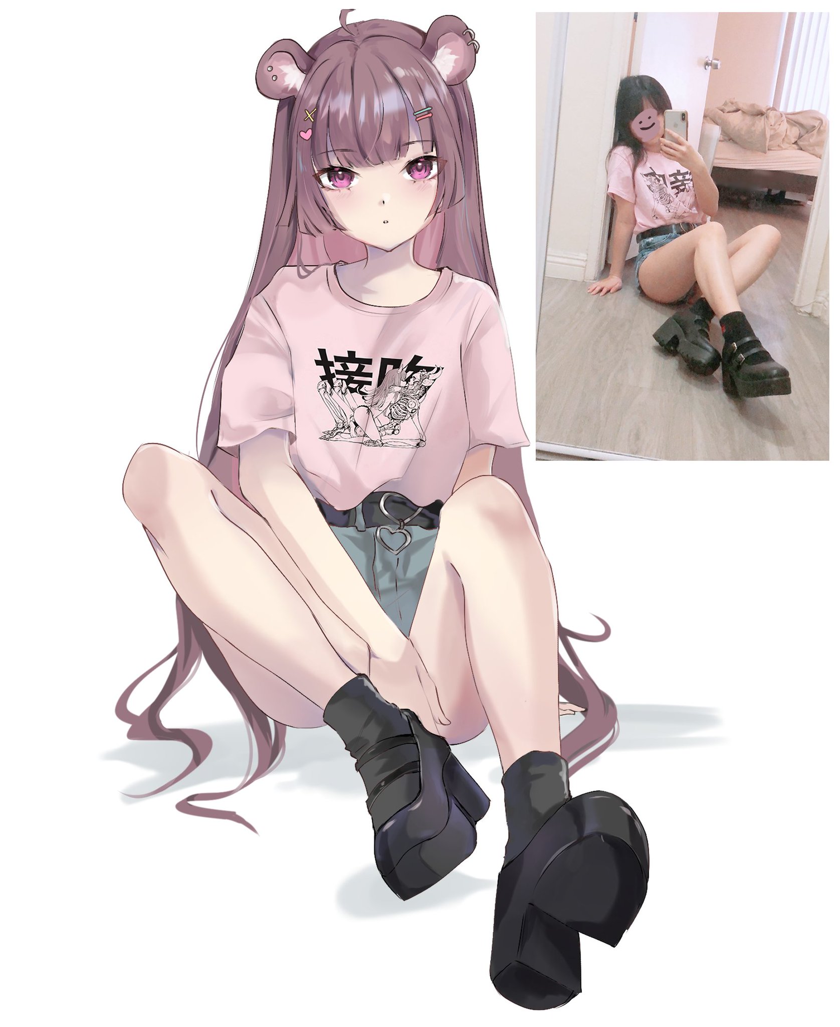 tofubuns 🧀 artist vtuber on Twitter: "Vtuber vs IRL ^_ ~ https://t.co/4FEQxbHIk5" / Twitter