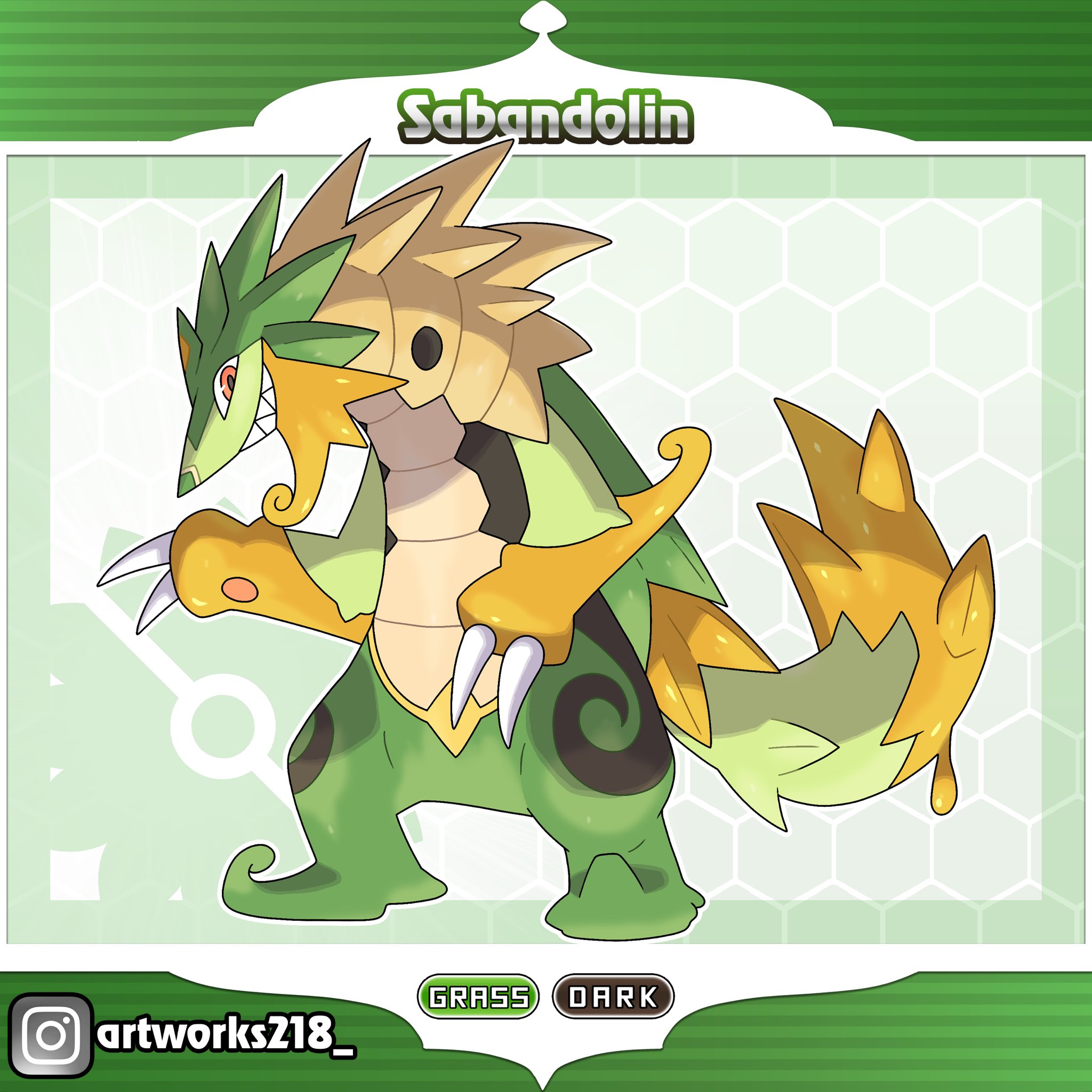 Chespin Evolution Fan Art