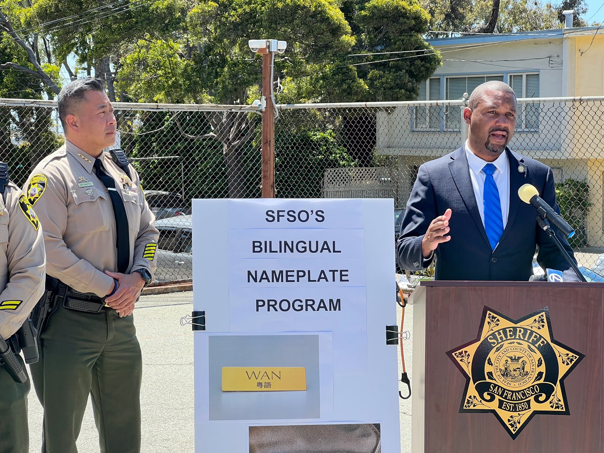 SF Sheriff's Office على تويتر: "BREAKING DOWN BARRIERS AND BUILDING ...