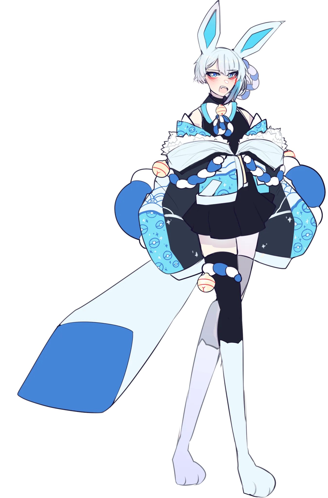 Glaceon And Leafeon Gijinka