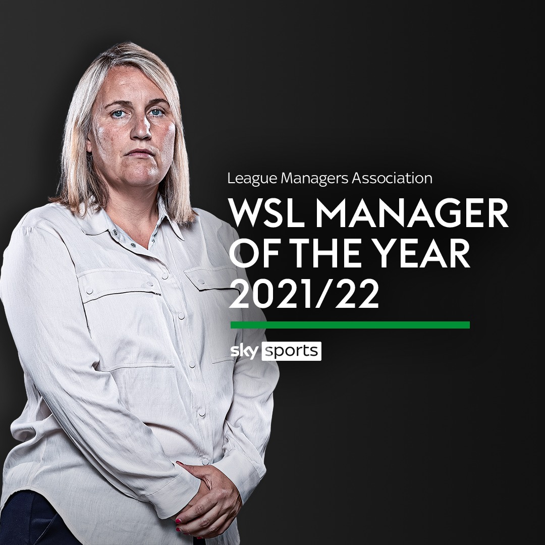 Sky Sports News в Twitter: „BREAKING: The LMA WSL Manager of the Year award goes to Emma Hayes 🏆 ...