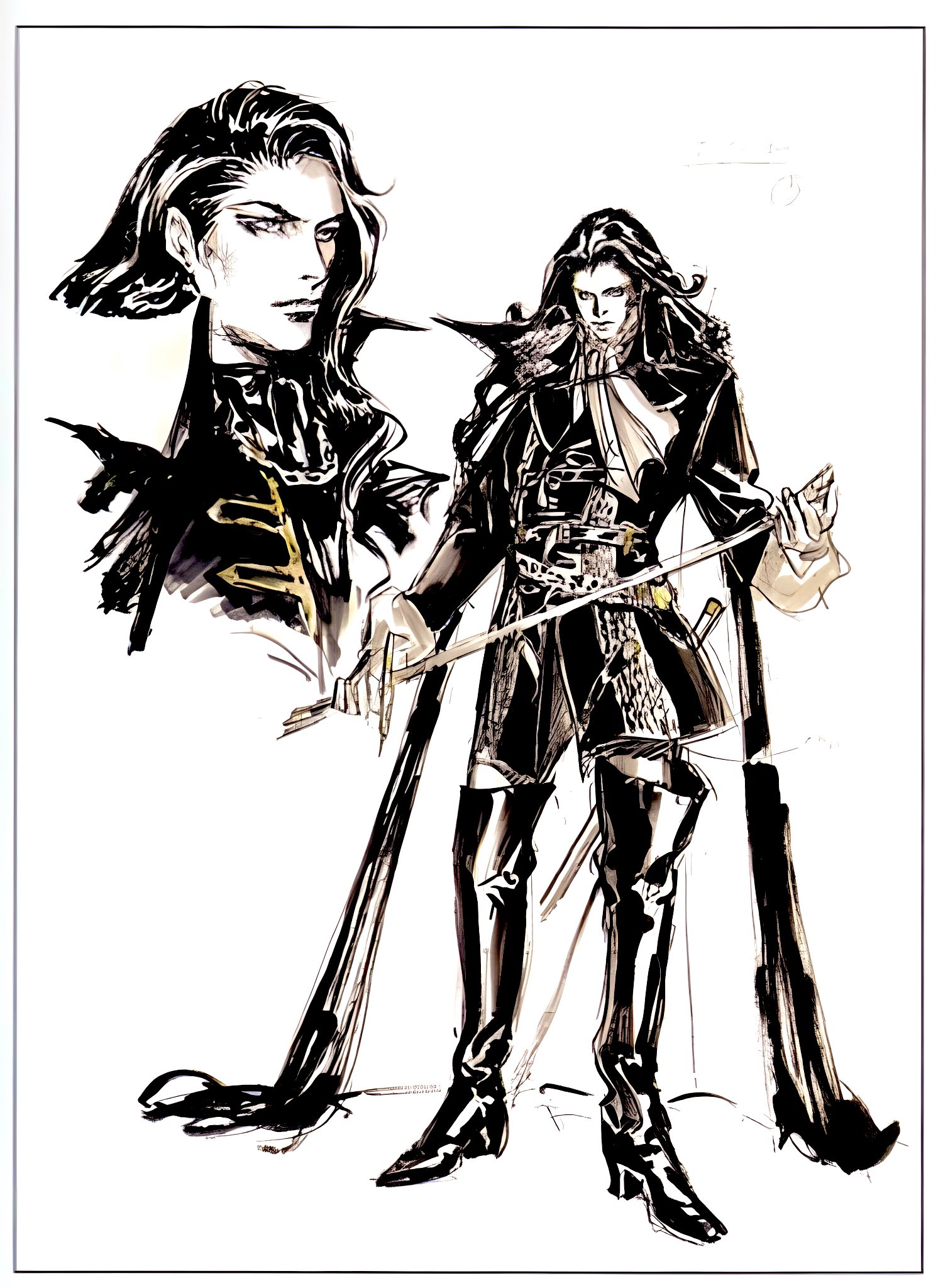 Castlevania Concept Art Trevor Designs (Castlevania: The Art Of The