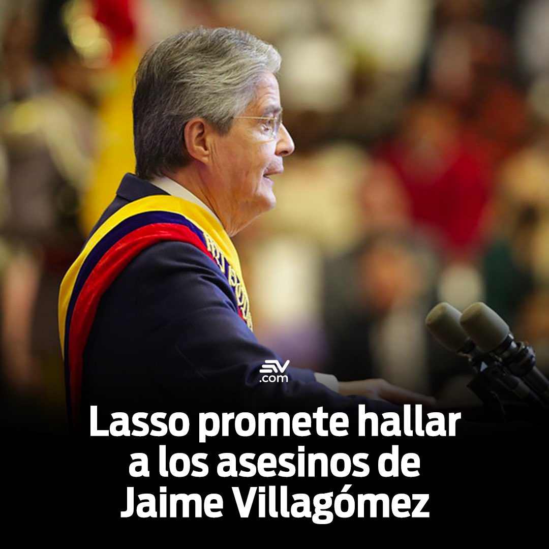 Ecuavisa Noticias on Twitter: "📢 El presidente @LassoGuillermo se solidarizó con la familia del ...