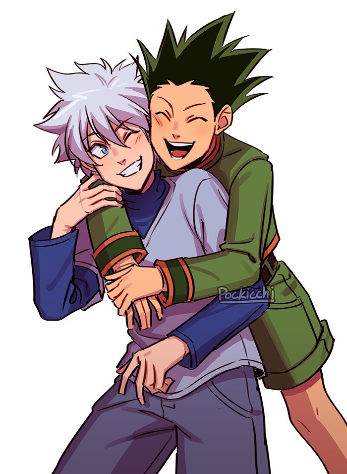 HUNTER×HUNTER「SCREAMING AND CRYING BC HUNTER X HUNTER 」|diana🩷のイラスト