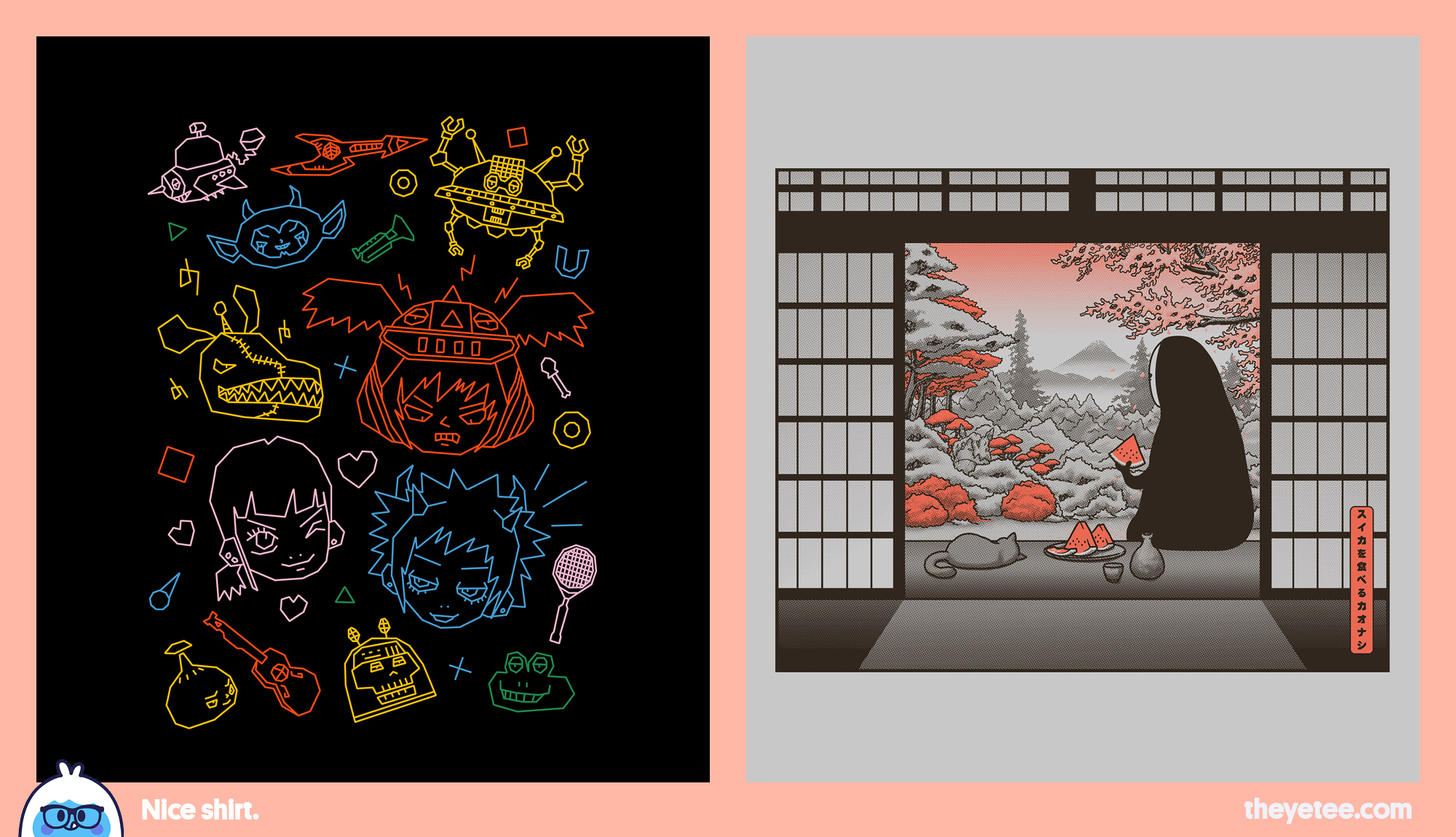 The Yetee 🌈 on Twitter: "LAST CHANCE! In one hour, these #tees gotta head out to the parking lot ...