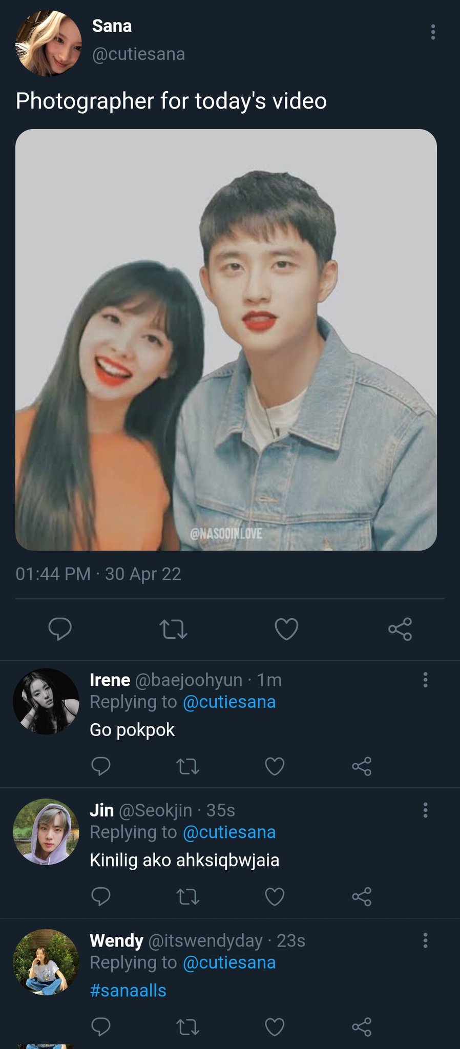 Rein 🌧️ on Twitter: ""Talking Stage" -Minayeon Oneshot au- Where Mina also likes the girl that ...