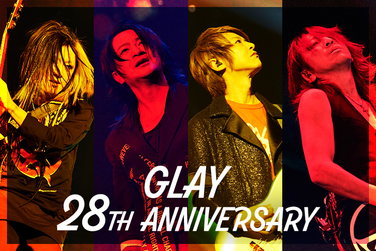 Twitter-এ GLAY OFFICIAL: "\\ #GLAY 28th Anniversary！／／ みなさんのおかげで無事デビュー28周年を迎える事ができました。 いつも応援 ...