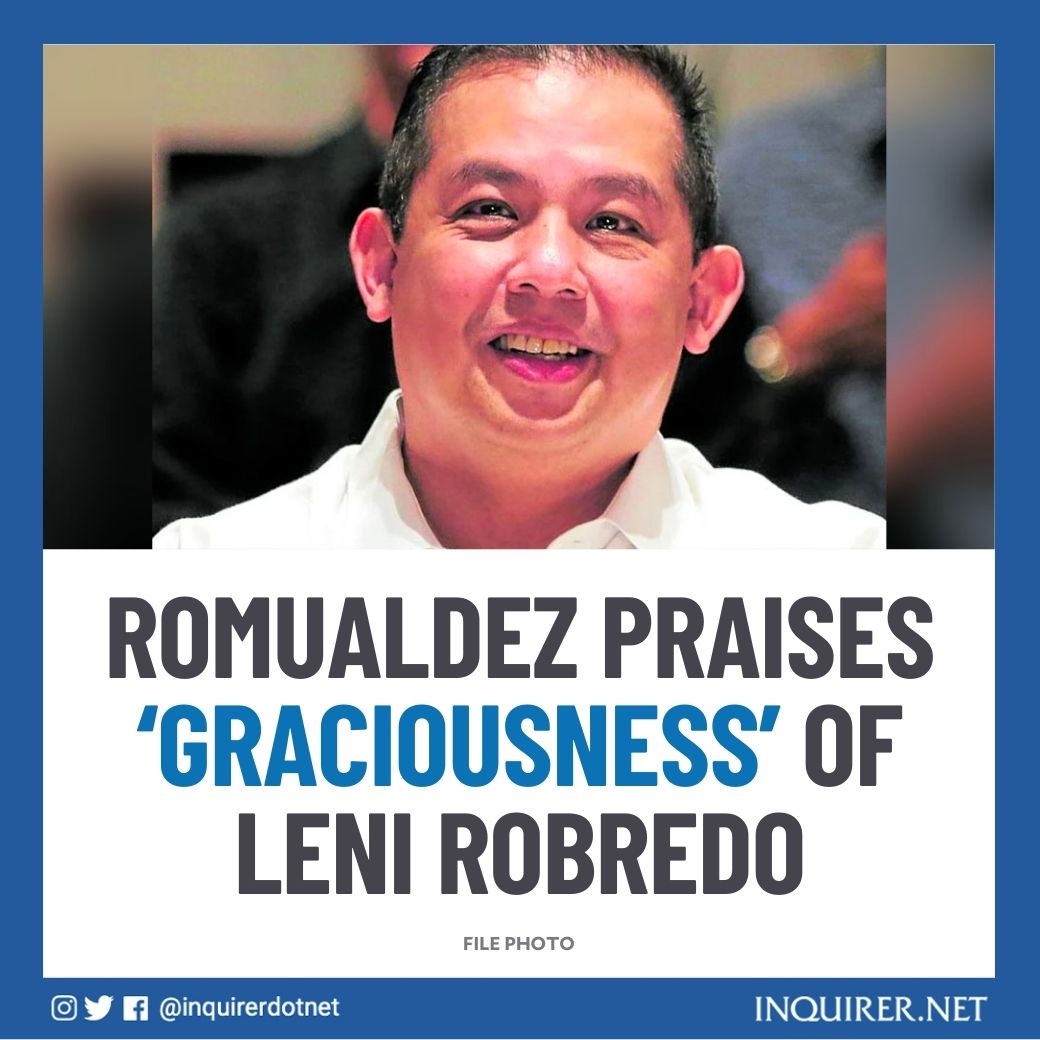 Inquirer على تويتر: "House Majority Leader and Leyte 1st District Rep. Martin G. Romualdez ...