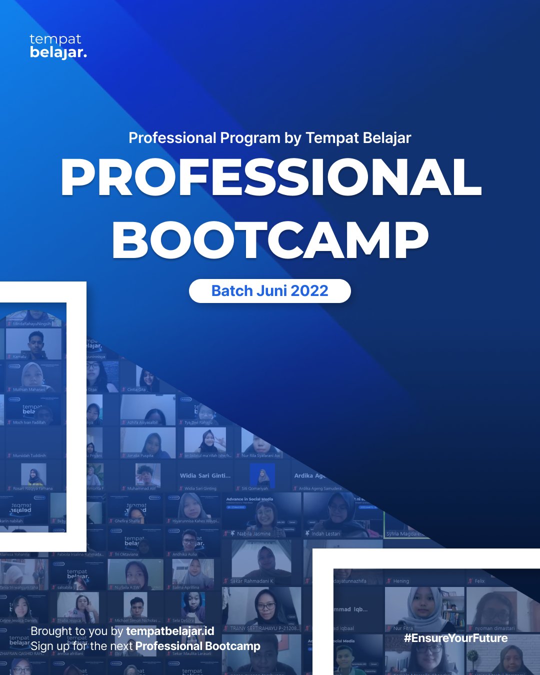Tempat Belajar on Twitter: "🚨🚨 PROGRAM FULLSTACK PROFESSIONAL BOOTCAMP ARE COMING DOWN TO TOWN 🚨 ...