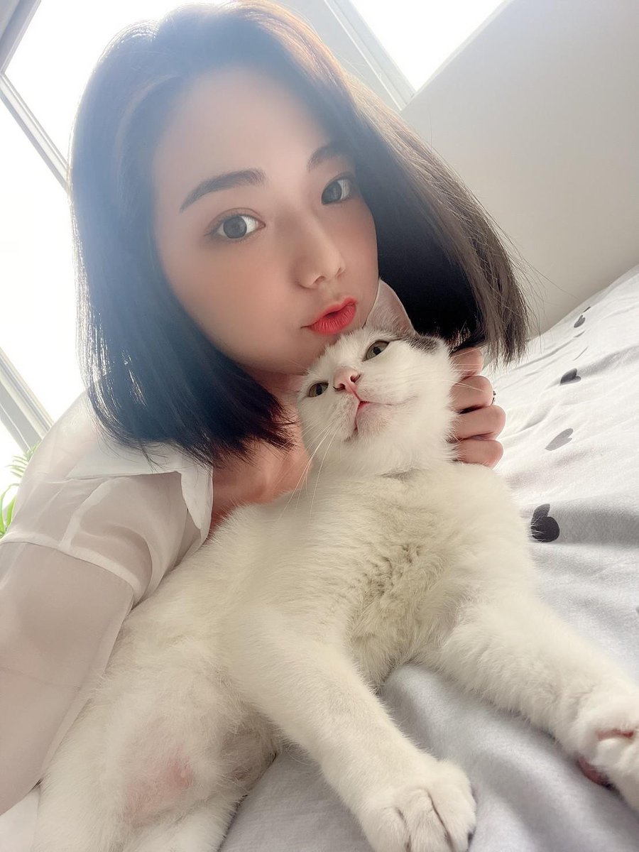 純慾女孩 啾啾 on Twitter: "貓是充滿靈性的小天使 總是能為我帶來滿滿的幸褔感💖 我想今天肯定會一切順利~對吧? 【私訊】https://t.co/idlWMIqWkc 【訂閱 ...
