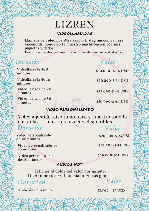 TW Pornstars - 🍑Lizren🍑 $7 Dls MENSUAL OF 🙀. The latest pictures and ...