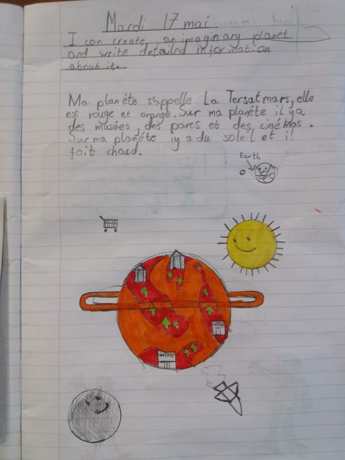 Janet Lloyd on Twitter: "Designing imaginary brand new planets had ...