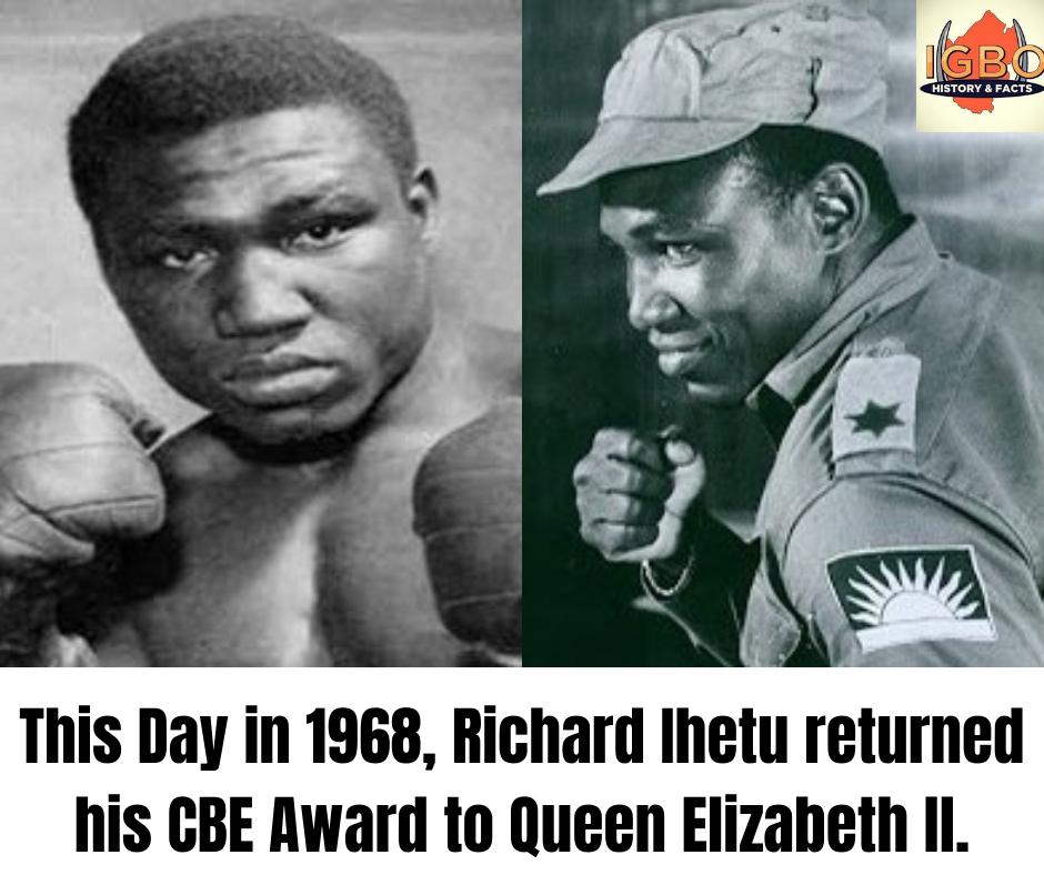 Igbo History And Facts On Twitter On This Day In 1968 Richard Dick
